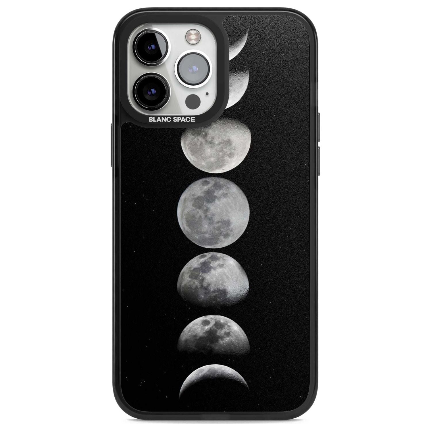 Phases Of The Moon iPhone Case - iPhone 13 Pro Max / Black Impact Case ...