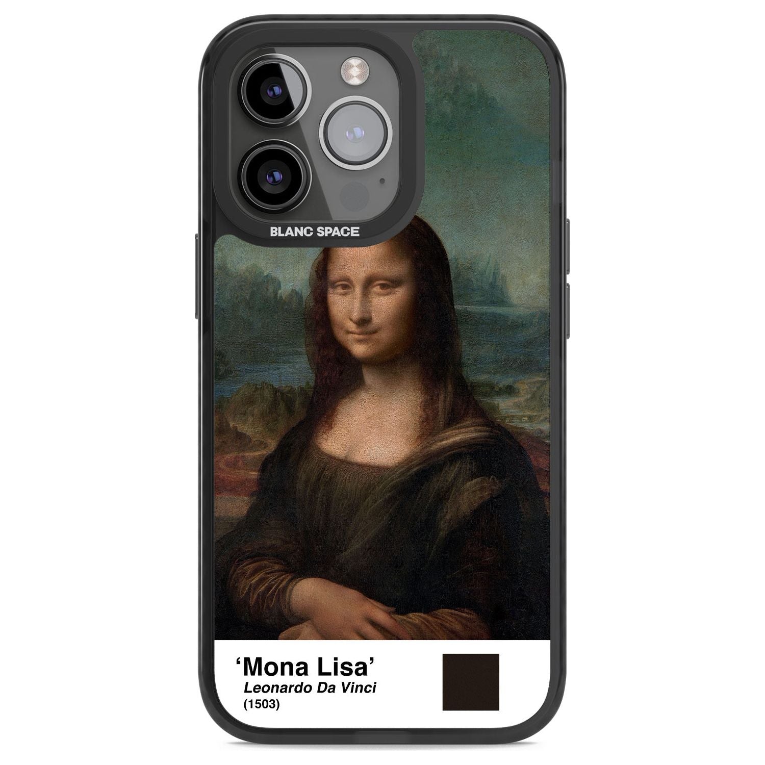Mona Lisa iPhone Case - Blanc Space