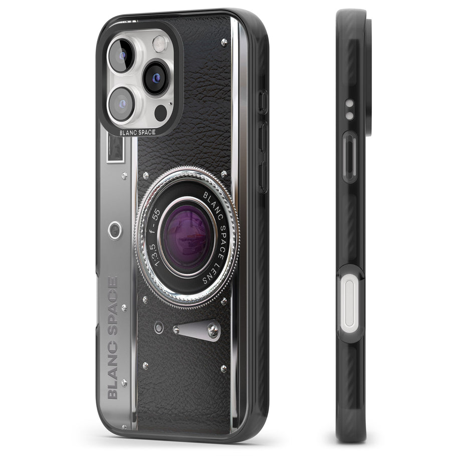 Vintage Retro Classic Camera iPhone Case - Blanc Space