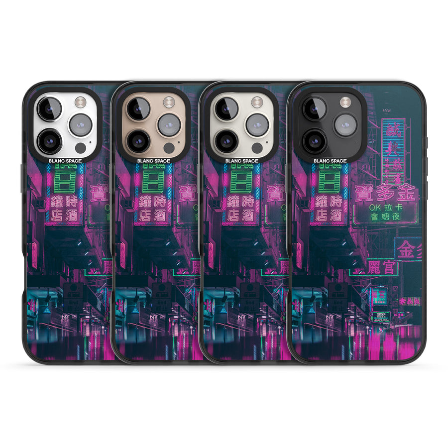 Rainy Reflections - Neon Cities Photographs iPhone Case - iPhone 11 Pro ...