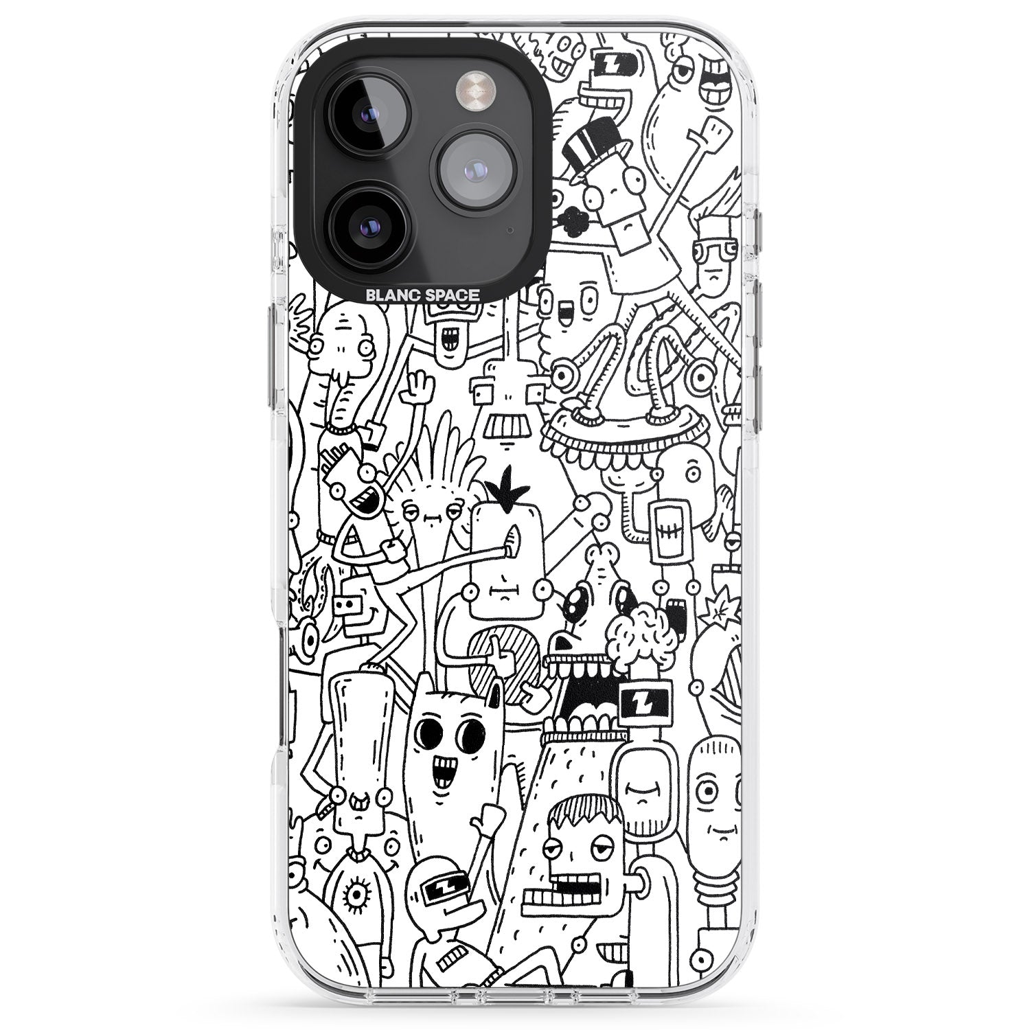 Quirky Doodle Phone Case for iPhone & Samsung