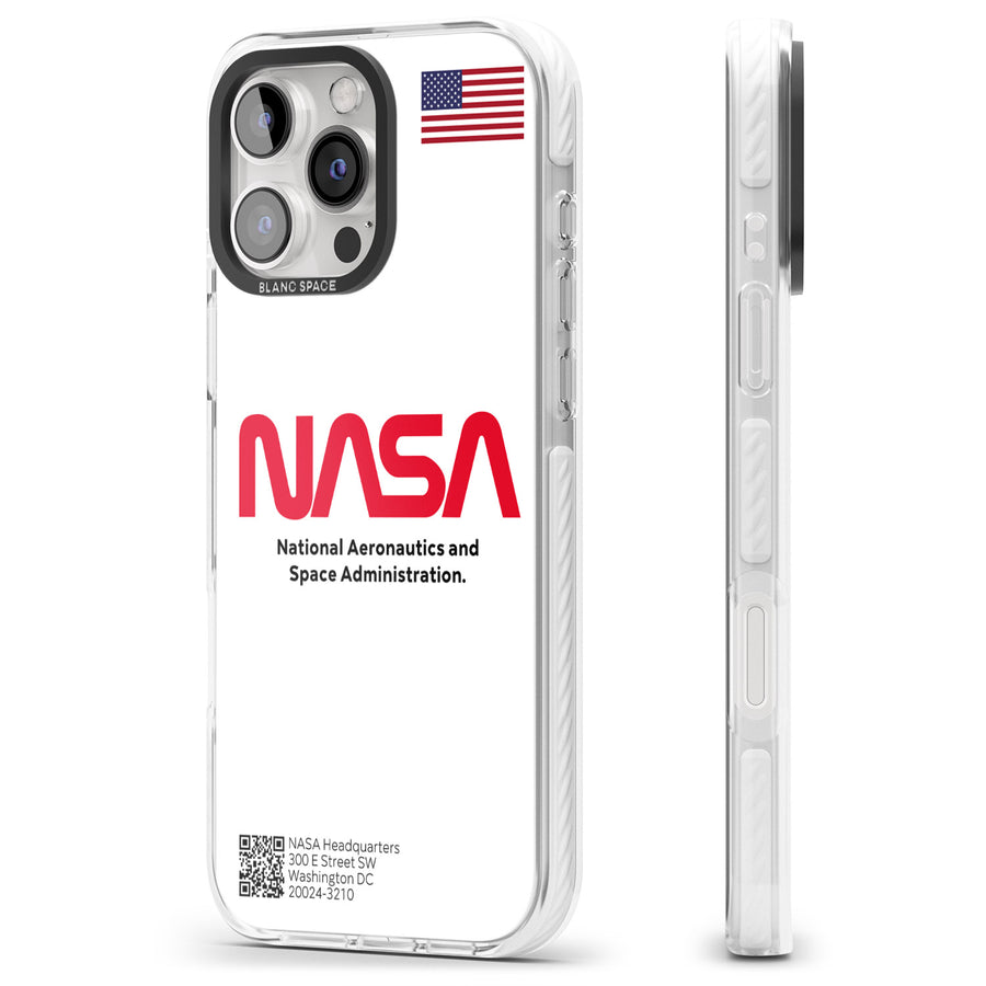 NASA The Worm iPhone Case - iPhone 15 Pro Max / Black Impact Case ...
