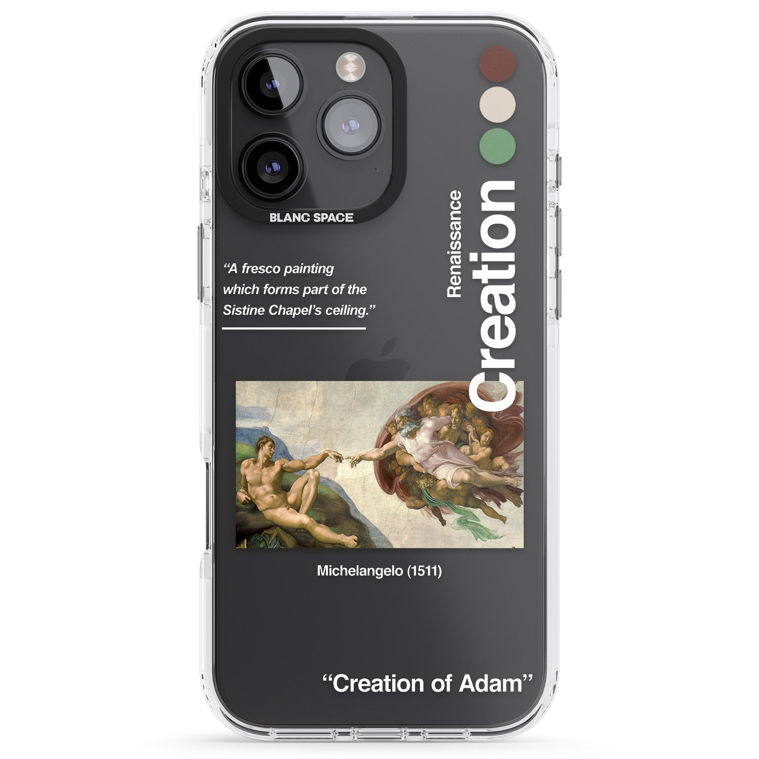 Creation of Adam Phone Case for iPhone & Samsung - Renaissance Design