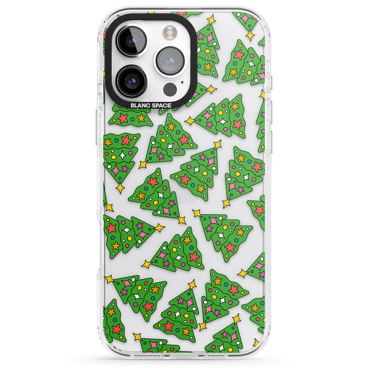 Christmas Tree Pattern iPhone Case - Blanc Space