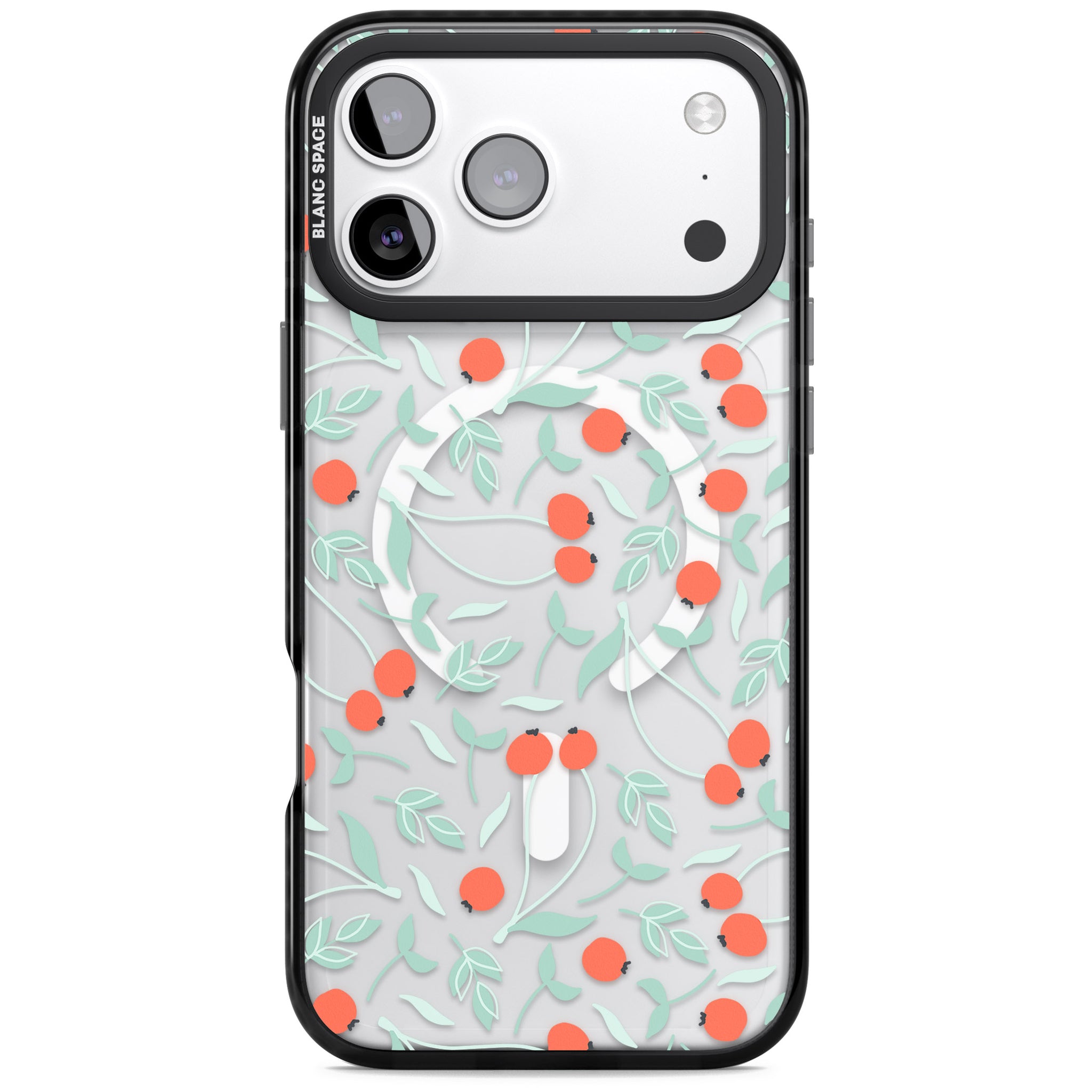 Red Berries Floral Phone Case for iPhone & Samsung