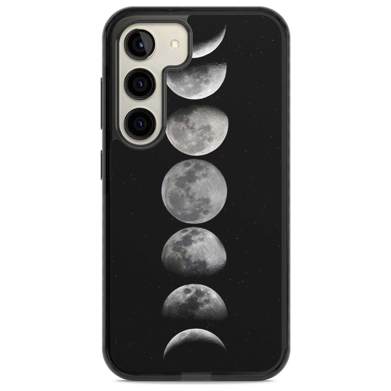 Phases Of The Moon iPhone Case - Samsung S24 / Black Impact Case ...
