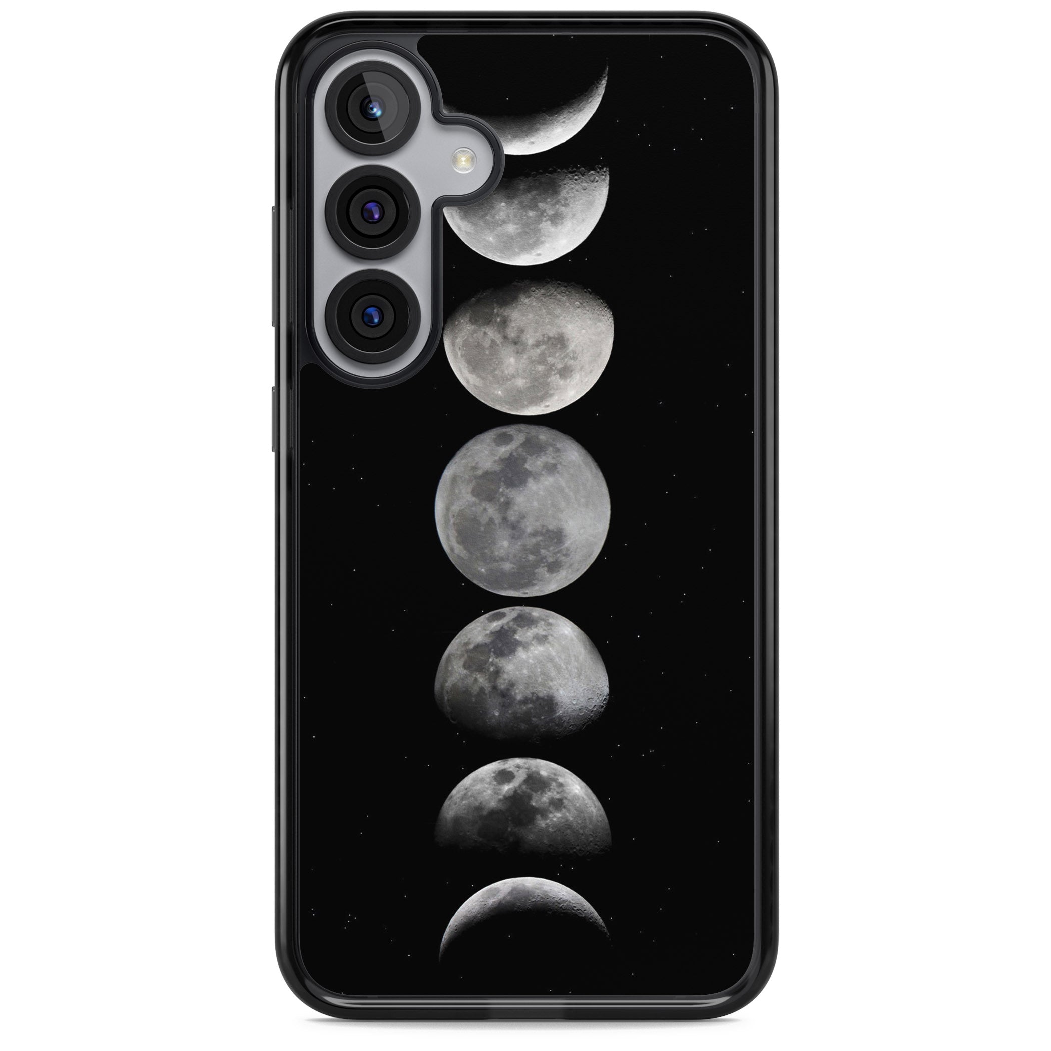 Phases Of The Moon iPhone Case - Samsung S25 Plus / Black Impact Case ...