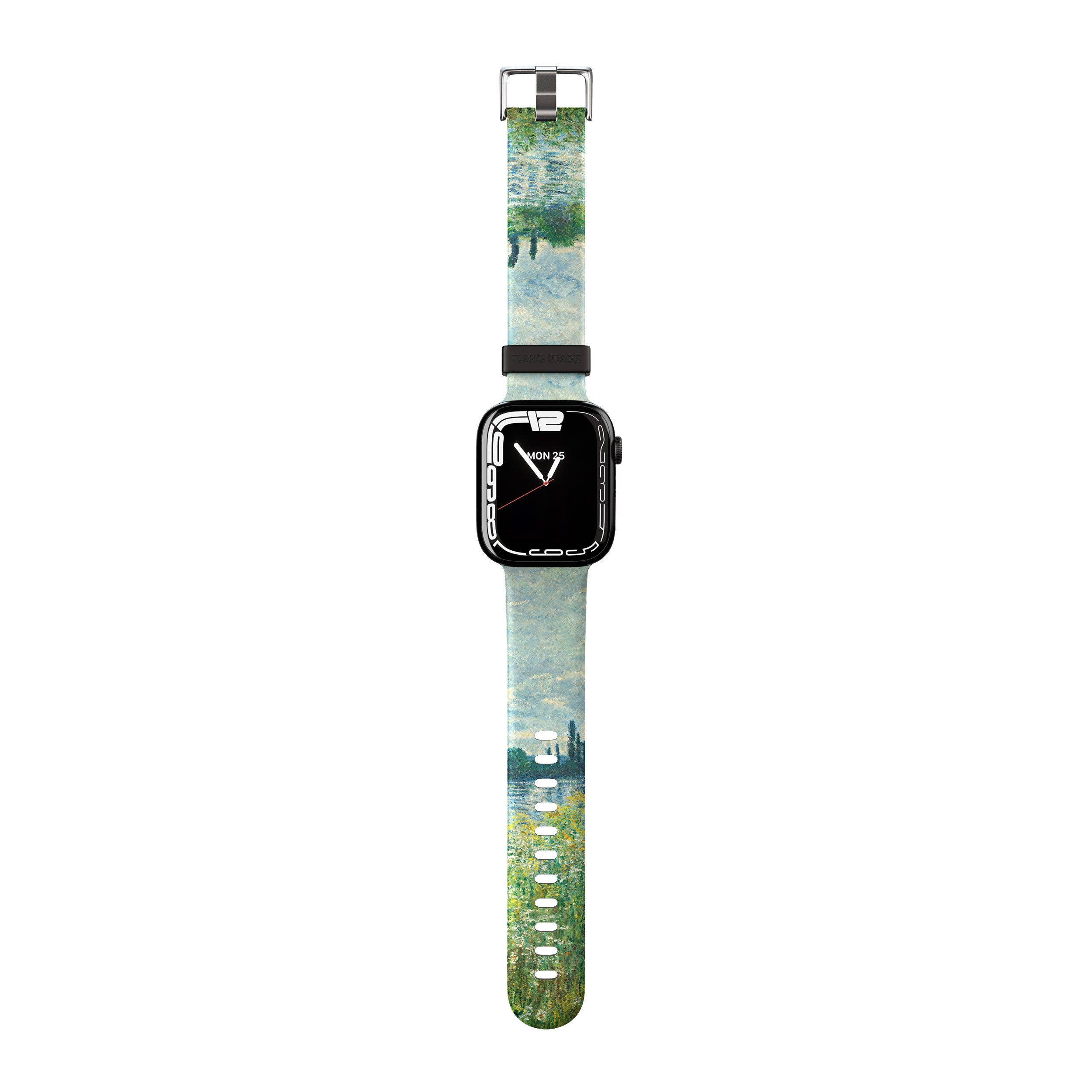 Banks of the Seine by Claude Monet Watch Strap - Blanc Space