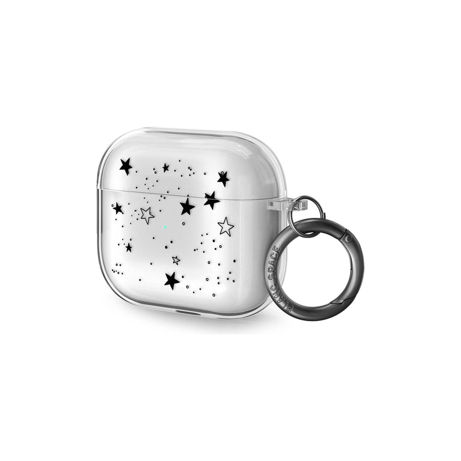 Black Stars iPhone Case - Blanc Space