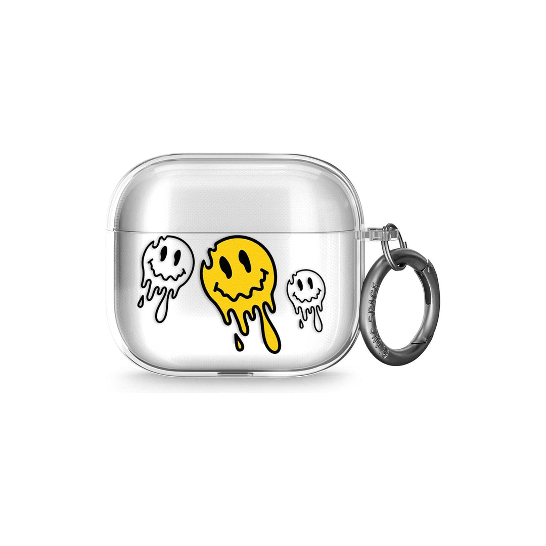 Face Melt AirPods Case - Blanc Space