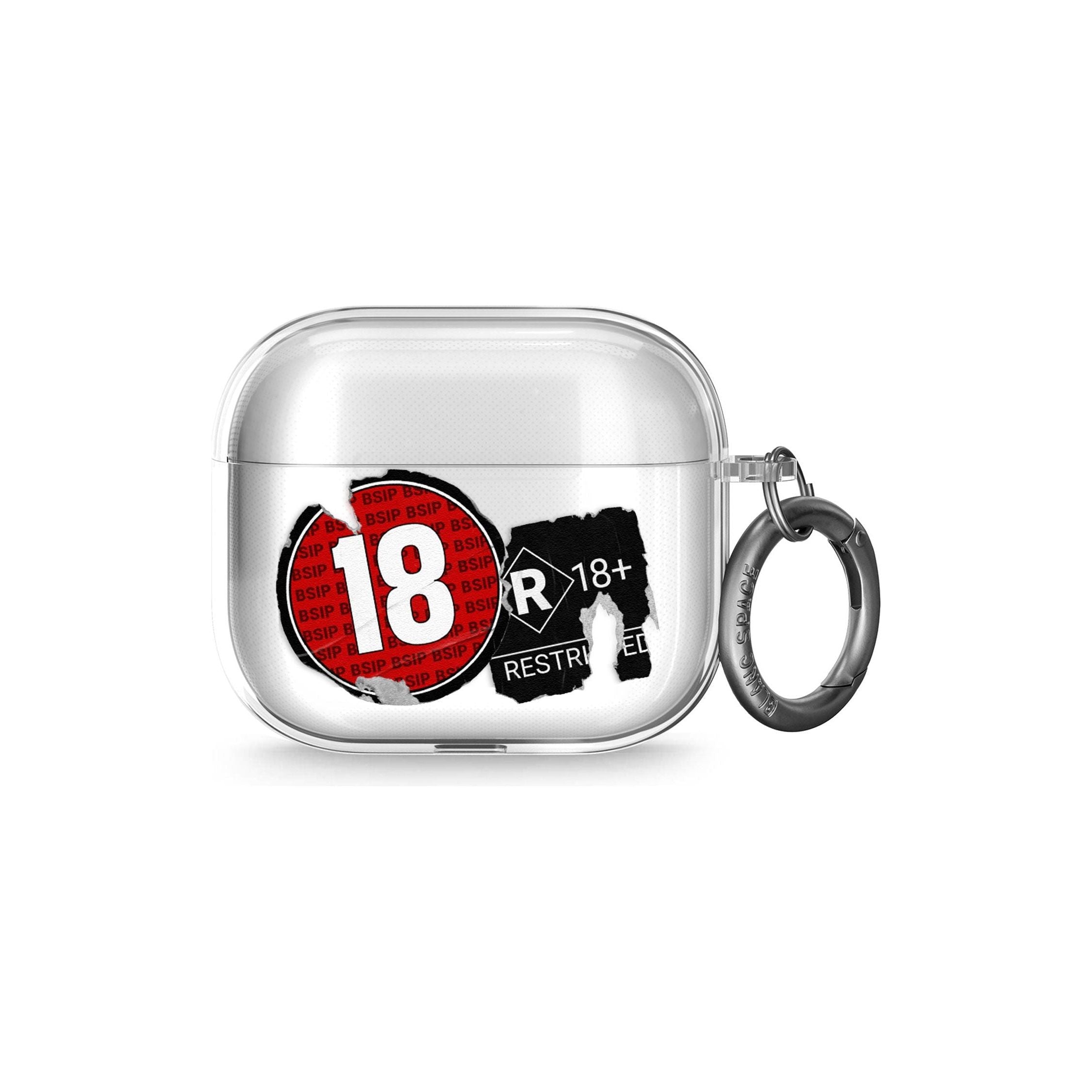 Red Parental Advisory Sticker