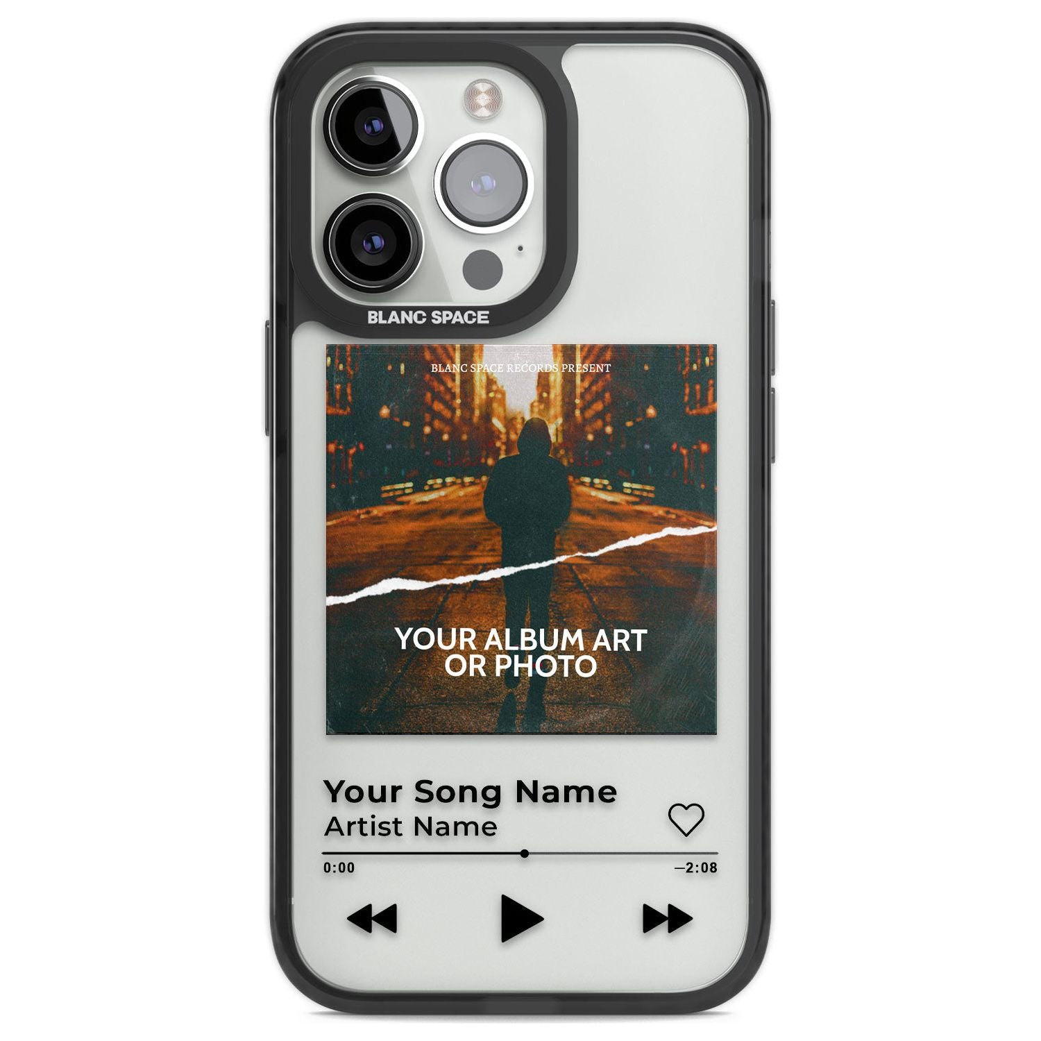 Personalised Album Art iPhone Case - Blanc Space