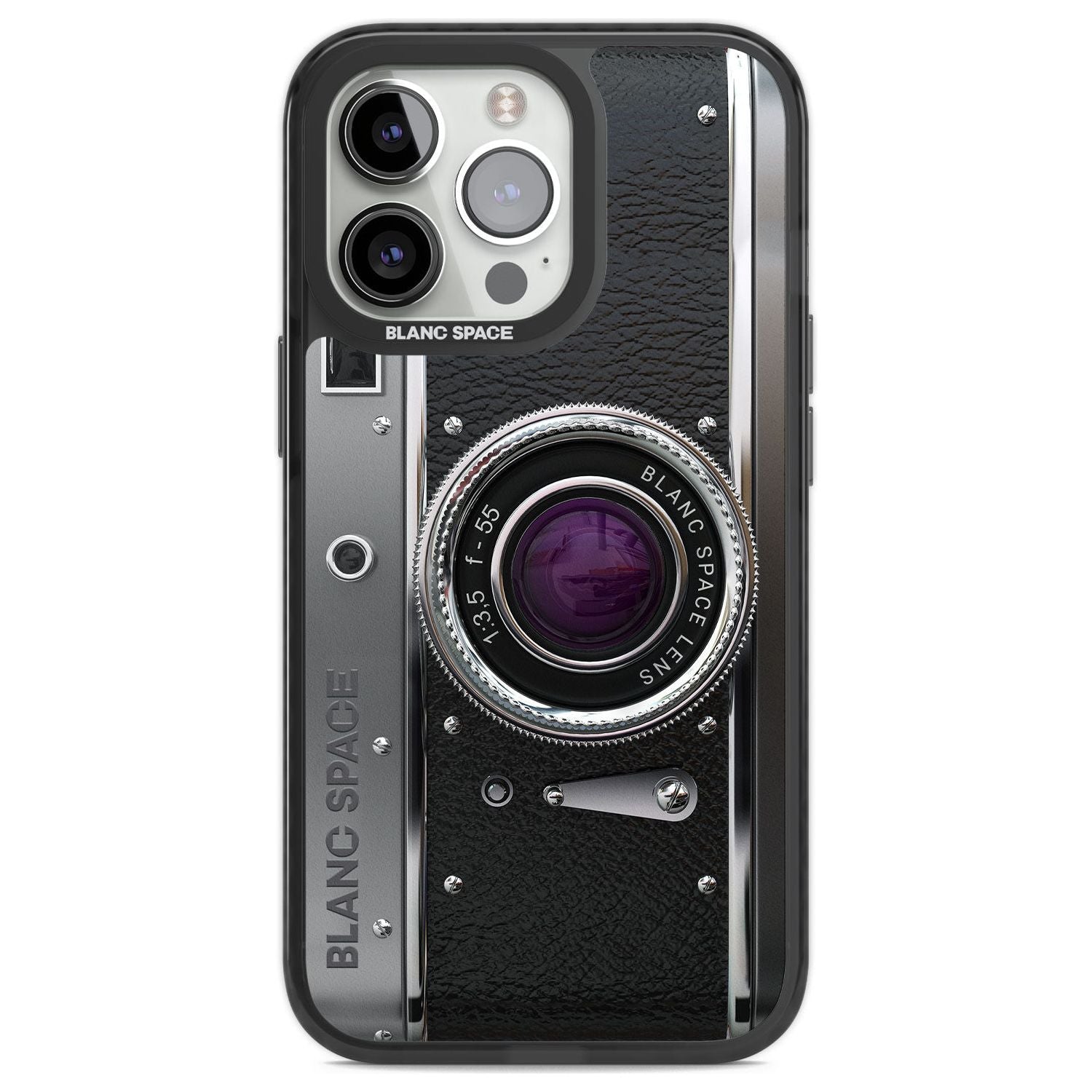 Vintage Retro Classic Camera iPhone Case - Blanc Space