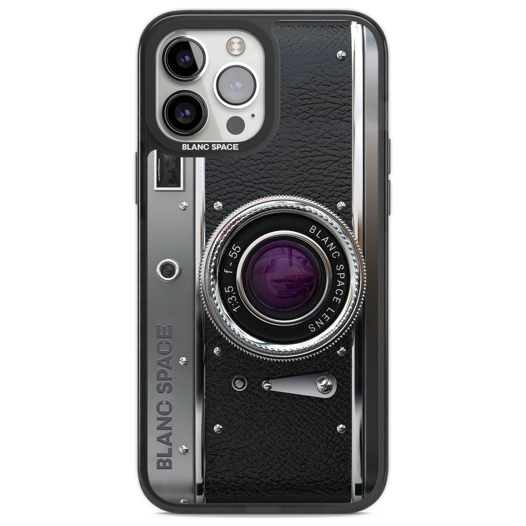Vintage Retro Classic Camera iPhone Case - Blanc Space