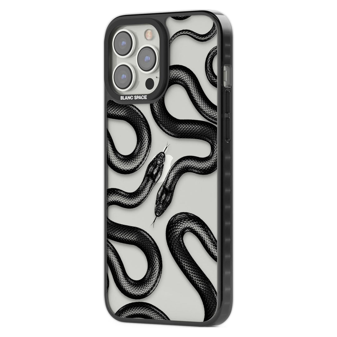 Snakes iPhone Case - iPhone 13 Pro Max / Magsafe Black Impact Case ...