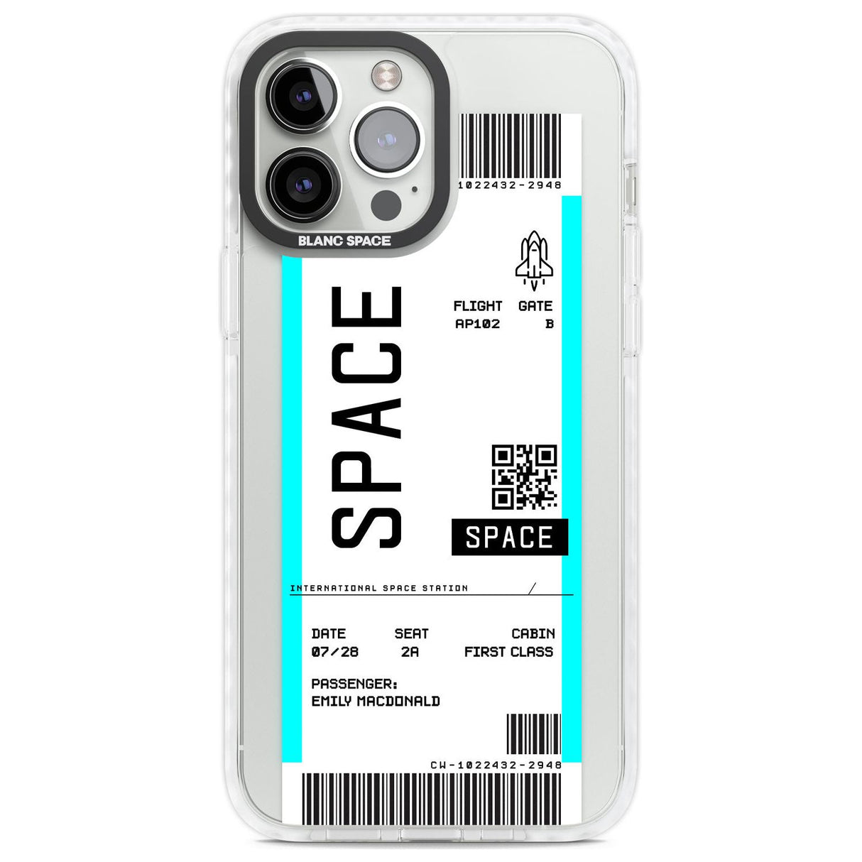 Blanc Space Phone Case
